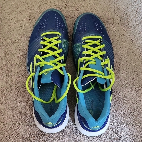 adidas | Shoes | Adidas Yellow And Blue Athletic Shoes For Performance ...